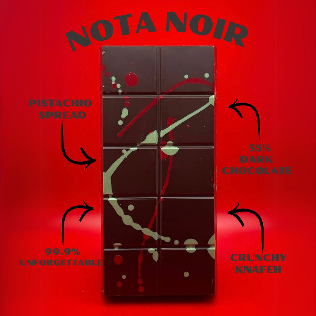 NOTA Chocolates | Montreal’s Viral Stuffed Bars – Nota Chocolates